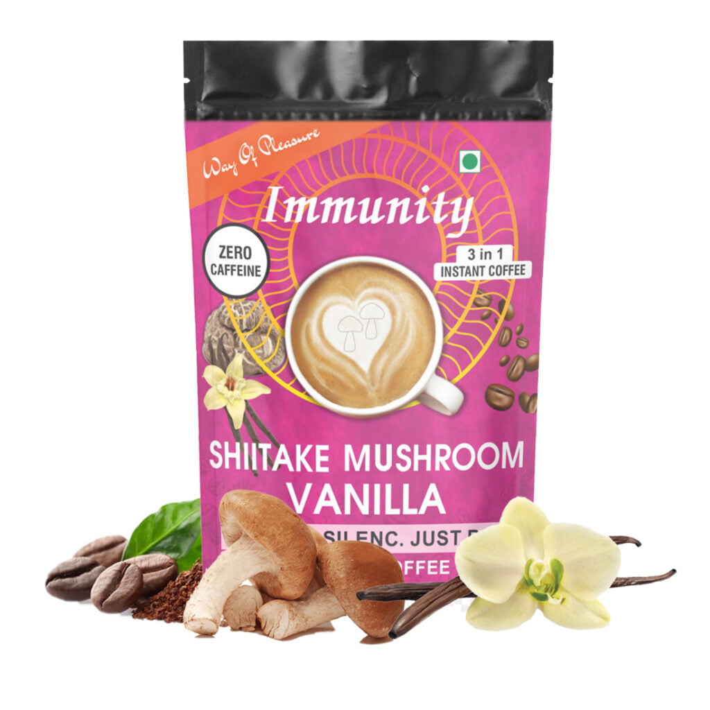 Natural Immunity Booster : Shiitake Mushroom Coffee& Capsule