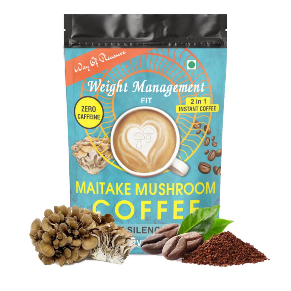 Maitake Mushroom Coffee: Caffeine-Free Blend For Heart Wellness, 30 ...